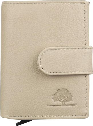 Greenburry RFID Leder Card-Slider Kings Nappa Kartenetui Kreditkartenetui 1150, Farbe:Beige