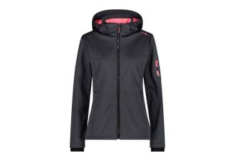 F.lli Campagnolo Softshelljacke CMP Damen Softshelljacke Woman Jacket Zip Hood 39A5006M