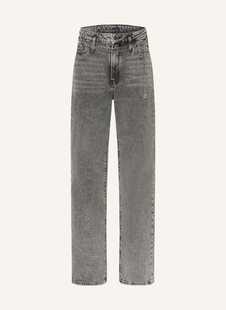 Maje Straight Jeans grau