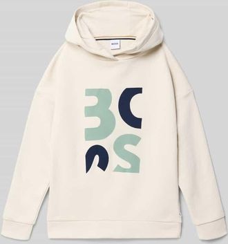 HUGO BOSS Regular Fit Hoodie aus Baumwoll-Mix