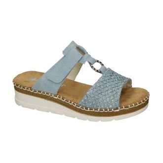 Rieker Damen, Schuhe, Blau, 41 EUGr&ouml;&szlig;e