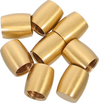 Artibetter 8 Stück Teiliges Möbelfüße aus Messing Kegelförmige Möbelbeine für Schmuckkästen und Holztabletts Stabile Dekorative Untersetzer zum Schutz von Möbelo