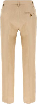 Alberto Biani Linen Blend Chinos - Beige