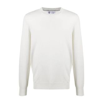 Brunello Cucinelli Kaschmir Strickpullover Beige - - Knitwear - Herren - Beige - XL