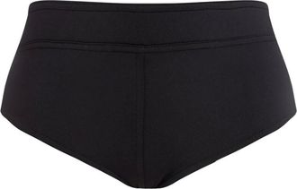 Vilebrequin Femme, Maillots de bain, Noir, Taille: 36 FR Culotte de Bikini Midi Sculptante Unie