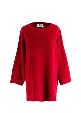 Marina Rinaldi Red Maglia Tricot Sweater Size M