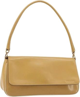 Prada Sac bandouli&egrave;re vintage Pre-owned - Femme - Pre-owned - Beige - Taille: ONE Size