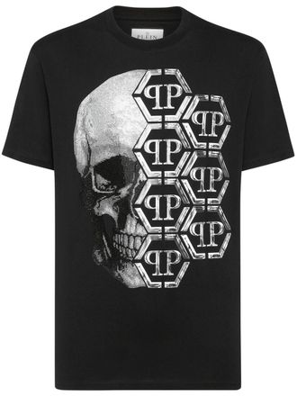 Philipp Plein t-shirt Hexagon - Noir