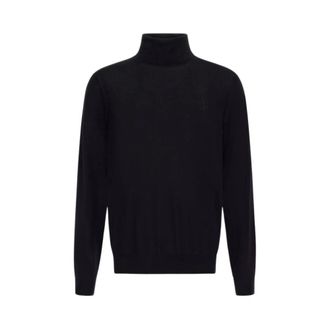 Roberto Cavalli Regul&auml;rer Rollkragenpullover - - Knitwear - Herren - Schwarzk - S