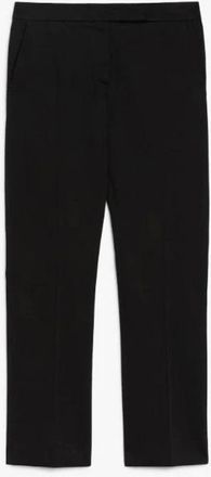 Max Mara Femme, Pantalons, Noir, Taille: 42 FR Flared Leg Tailored Pantalons