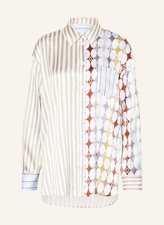 Herzen'sangelegenheit Herzens Angelegenheit Hemdbluse Aus Seide blau