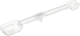 Yamazaki Tableware Yamazaki 6923 Tower Magnetischer Messlöffel, weiß, AS Harz/Polyethylen Magnet, minimalistisch, 22 x 3.5 x 1.8 cm