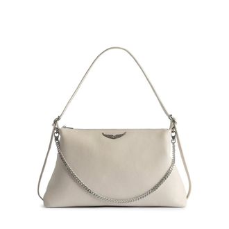 Zadig&Voltaire Femme, Sacs, Blanc, Taille: ONE Size Jim Shoulder Bag