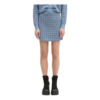 Kenzo Webmuster Minirock - - Skirts - Damen - Blau - XS