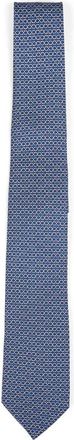 Ferragamo Homme, Accessoires, Bleu, Taille: ONE Size Cravate Zelig