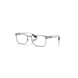 Ray-Ban Rb8425m Optics Scuderia Ferrari Collection Matt Gunmetal Fassung Klar Glas Polarisiert 53-17