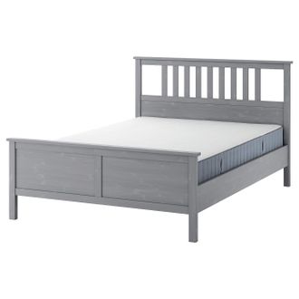 IKEA HEMNES Bettgestell mit Matratze