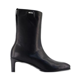 Our Legacy Schwarze Rei&szlig;verschluss Blockabsatzschuhe - - Shoes - Damen - Schwarzk - 41 EU