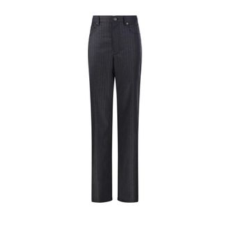Balenciaga Straight Pants - - Trousers - Damen - Grau - XS