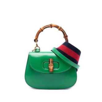 Gucci Pre-owned Mini Satchel - - Pre-owned - Damen - Gr&uuml;n - ONE SIZE