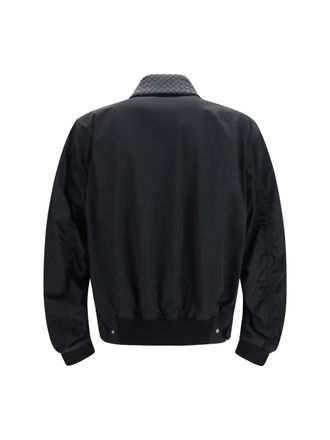 Bottega Veneta Mens Jacket Padded Technical Nylon Double Black Polyamide