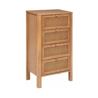 Atmosphera Chiffonnier 4 Tiroirs Tiria 103cm Marron