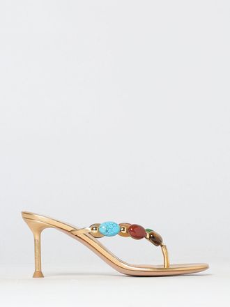 Gianvito Rossi Sandales &agrave; Talons GIANVITO ROSSI Femme couleur Or