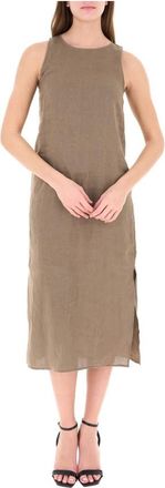 Marella Femme, Robes, Gris, Taille: 40 FR Emme Midi Dress