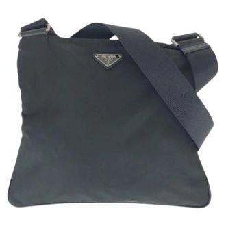 Prada Pre-owned Nylon Cross Body Bag - - Pre-owned - Damen - Schwarzk - ONE SIZE