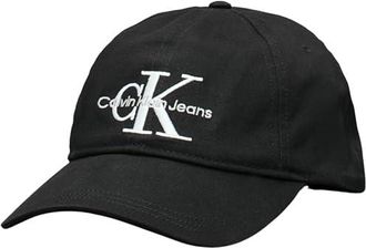 Calvin Klein Casquette Homme Monogram Baseball, Noir (Black), Taille Unique