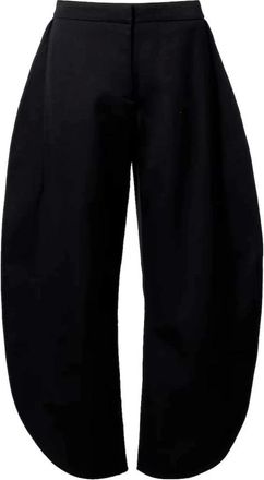 Alaia Femme, Pantalons, Noir, Taille: 40 FR Wide Pantalons