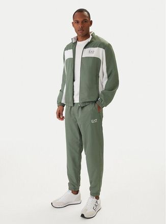 Emporio Armani Jogginganzug 7M001530 AF16072 Gr&uuml;n Regular Fit