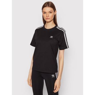 adidas T-Shirt HF7533 Schwarz Regular Fit