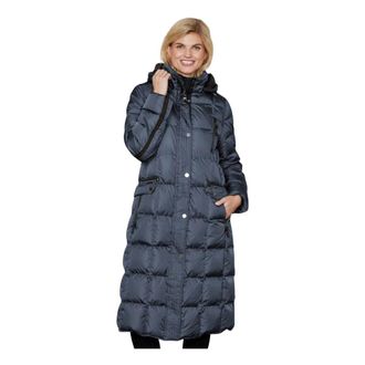 Junge Celine Comfort Fit Parka - - Coats - Damen - Blau - M