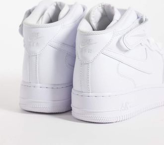 Nike Air Force 1 07 Mid Sneaker in Wei&szlig;