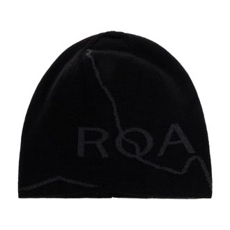 Roa Roa, unisex, Accessoires, Noir, Taille: ONE Size Casquette avec bordure en laine
