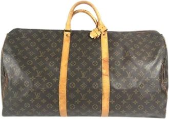 Louis Vuitton unisex, Pre-owned, Brun, Taille: ONE Size Pre-owned Keepall 60 Boston Bag