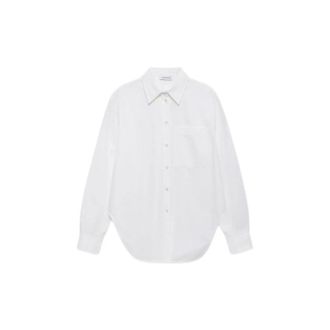 Anine Bing Femme, Blouses et Chemises, Blanc, Taille: 42 FR Scott Shirt