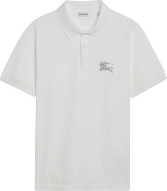 Burberry Homme, Tops, Blanc, Taille: S Polo Chemises