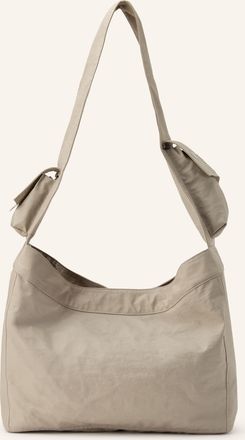 Yohji Yamamoto Umh&auml;ngetasche Y-3 Newspaper Bag L braun