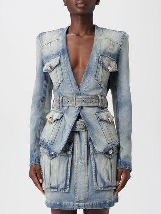 Balmain Jacke BALMAIN Damen Farbe Blau