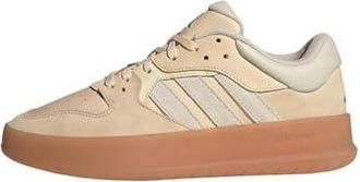 adidas Womens Court 24, Crystal Sand/Alumina/Cyber Metallic, 39 1/3
