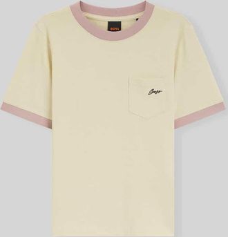 Boss Orange by Hugo Boss Slim Fit T-Shirt aus reiner Baumwolle Modell C-EZOE