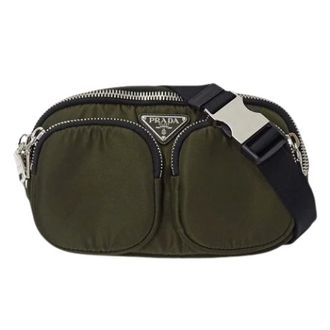Prada unisex, Pre-owned, Vert, Taille: ONE Size Pre-owned Nylon sacs-prada