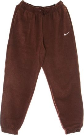 Nike Pl&uuml;sch High Rise Jogger Trainingshose - - Sport - Damen - Braun - M