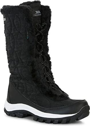 Trespass Coretta II Femme bottes fausse fourrure hiver Isolant - noir - 39