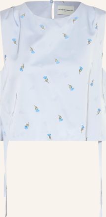 Claudie Pierlot Claudie Pierlot Blusentop Aus Satin blau