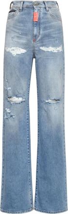 Philipp Plein Damen, Jeans, Blau, W26Gr&ouml;&szlig;e