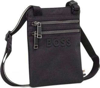 HUGO BOSS Catch 3.0 Fl.zip ENV - Homme - Sacs - Noir - Taille: ONE Size