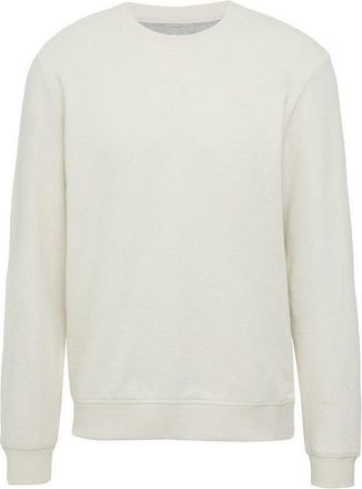 s.Oliver Sweatshirt Sweatshirt Crew Neck-Sweatshirt aus Baumwollmix mit Logo-Stickerei